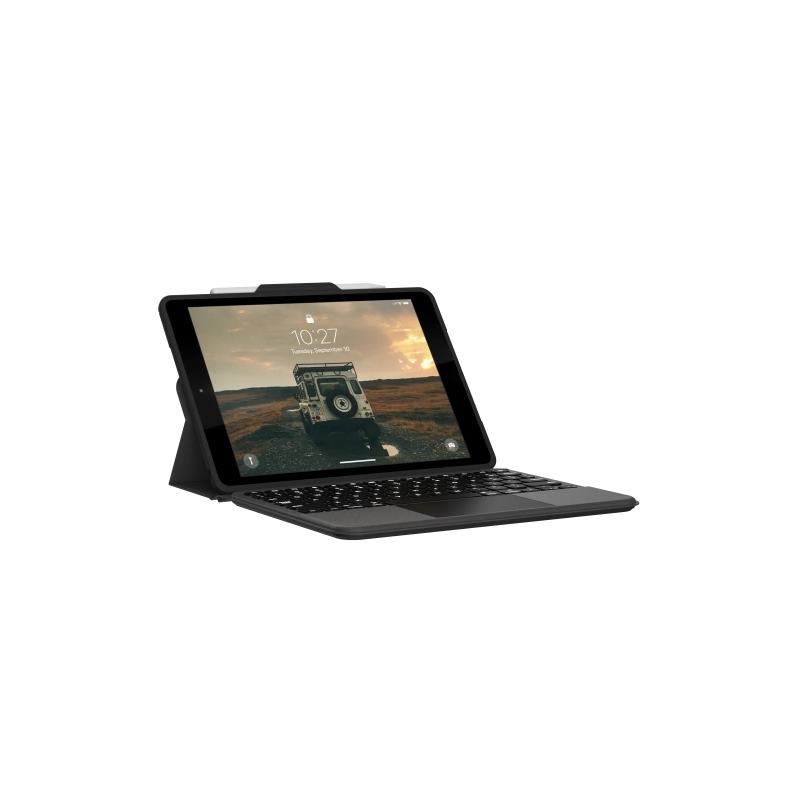 UAG Rugged Bluetooth klaviatuur Trackpadiga, iPad 10.2, must hind | Hind.ee