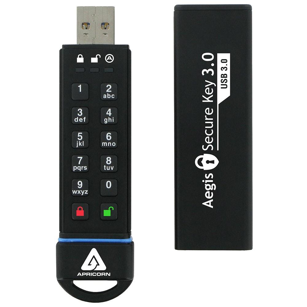USB mälupulk Apricorn Aegis Secure Key 3.0 ASK3-120GB, USB 3.2 Gen 1 ...