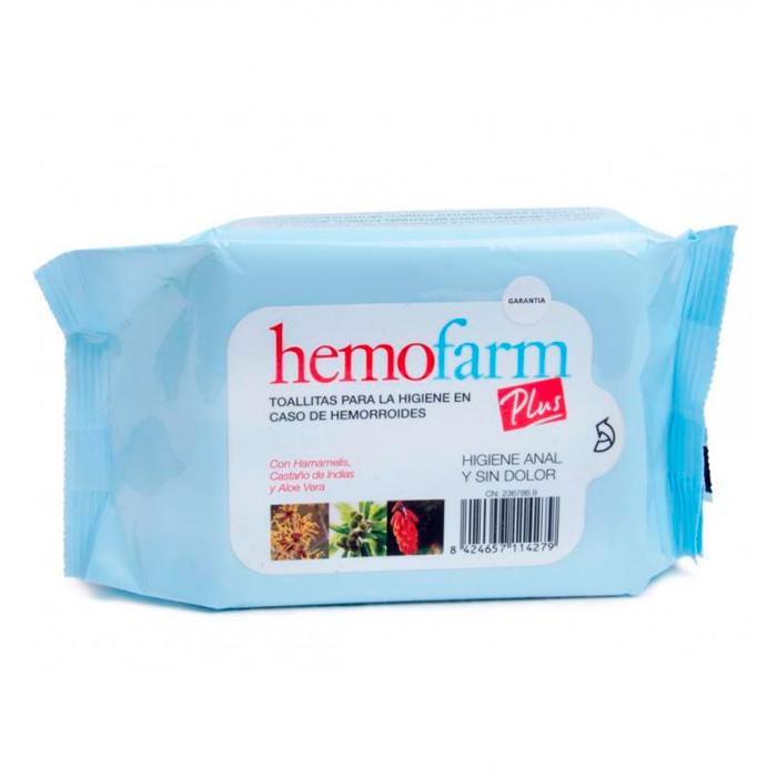Niisked salvrätikud Hemofarm Plus, 40 tk hind | Hind.ee
