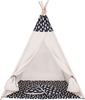 Laste telk Springos Tipi TIP01, must hind | Hind.ee