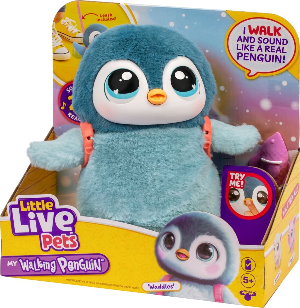 Interaktiivne pingviin Little Live Pets My Walking Penguin, 26535 ...