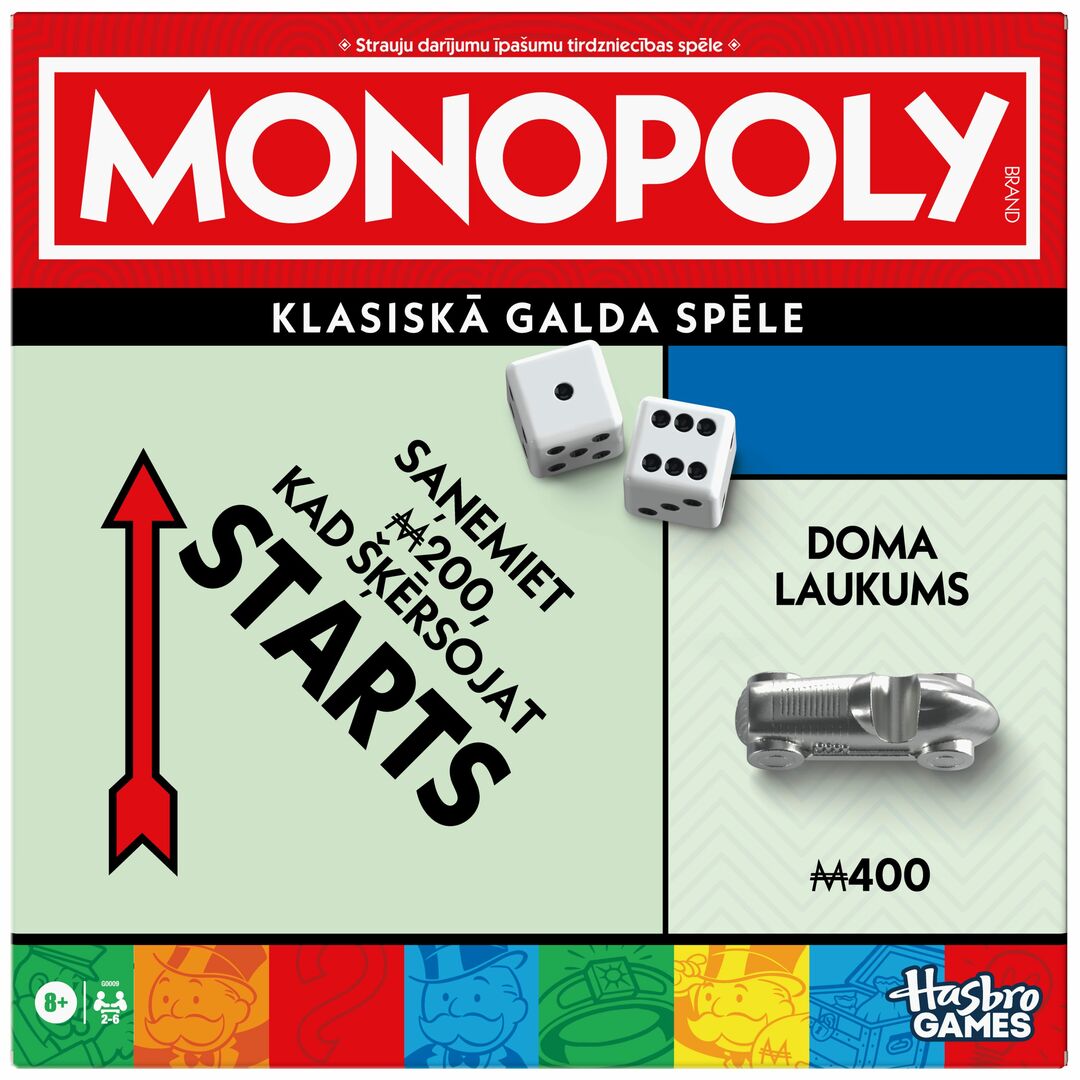 Lauamäng Monopoly Classic Refresh, eesti keel hind | Hind.ee