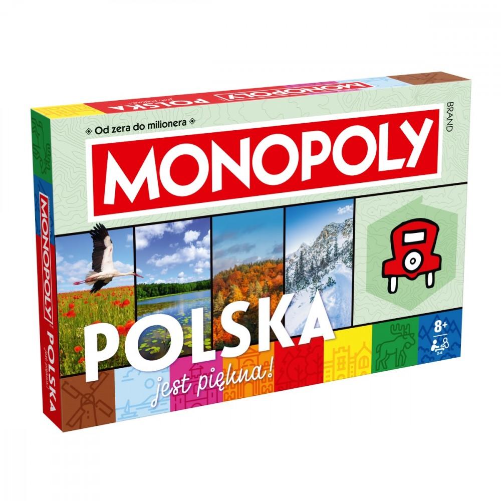 Lauamäng Monopoly, poola keel, 2025, WINNING MOVES hind | Hind.ee