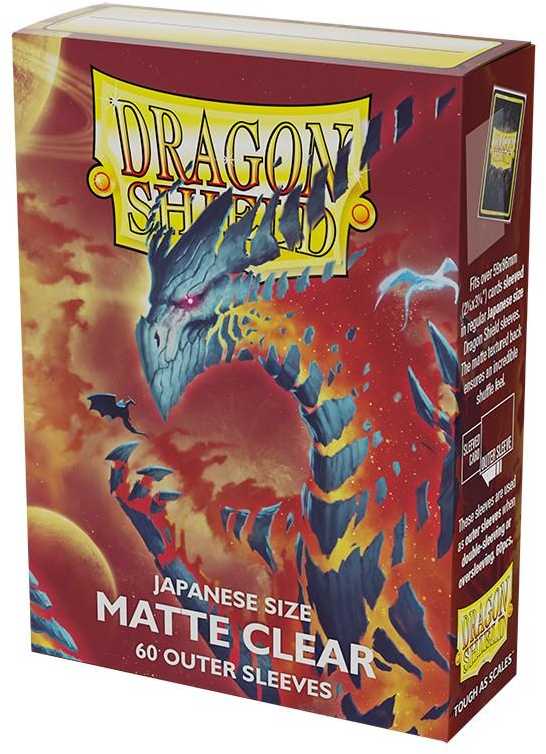 Kaardikaitsed Dragon Shield Japanese Matte Clear Outer Sleeves - Clear ...
