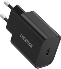 Laadija Choetech Q5004-BK-V2, PD20W, must hind | Hind.ee