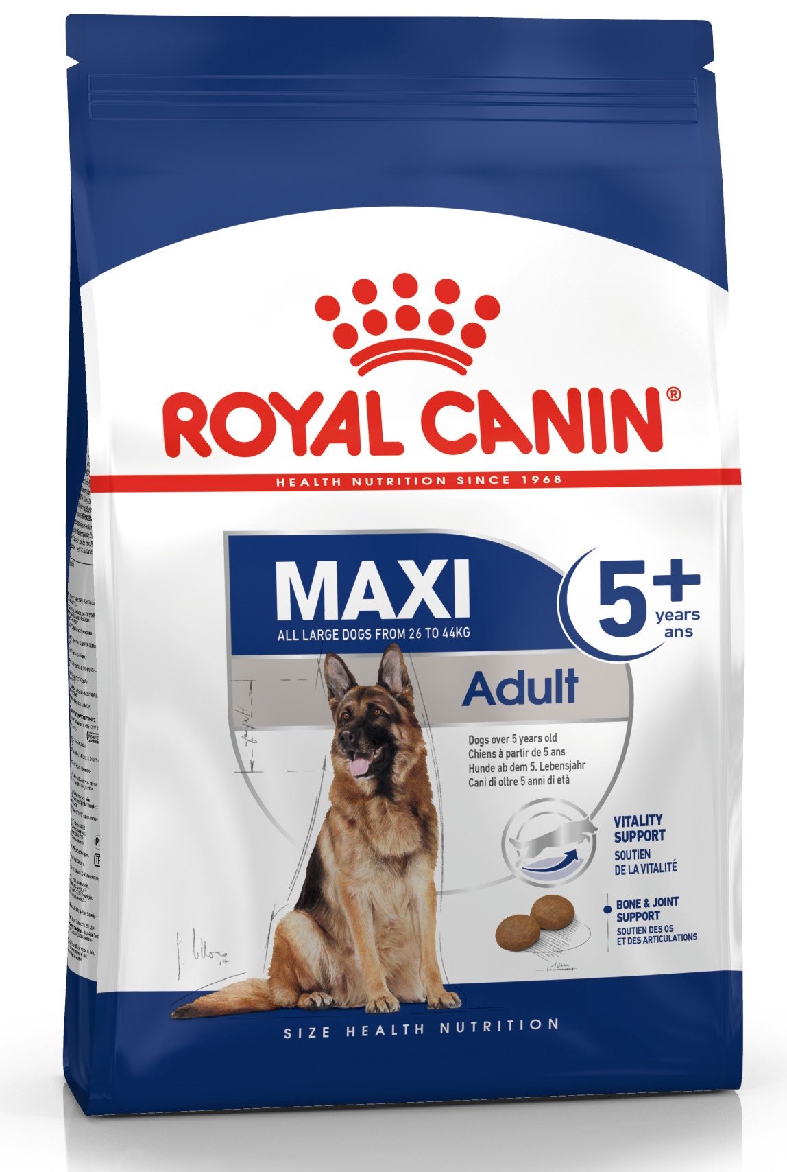 Kuivtoit koertele Royal Canin SHN Maxi Adult 5+, kanaga, 4 kg hind ...