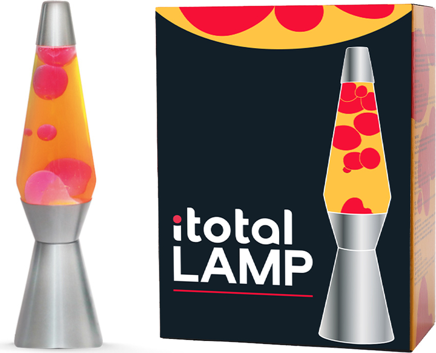 Lava lamp Itotal Lava Lamp 1270396, 36 cm, kollane ja punane hind | Hind.ee