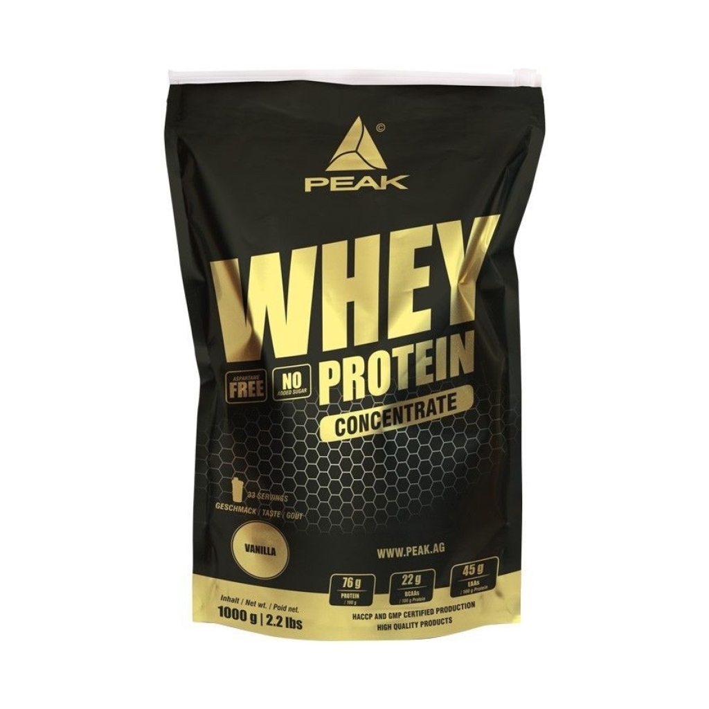 Peak Whey Protein Concentrate, pistaatsia maitse, 1000 g hind | Hind.ee
