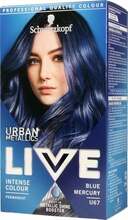 Püsiv juuksevärv Schwarzkopf Live Urban Metallics U67 Blue Mercury, 60 ...