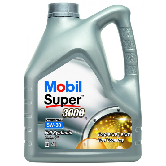 Mootoriõli Mobil Super 3000 X1 F-FE 5W-30 4L hind Eestis alates 27.49 ...